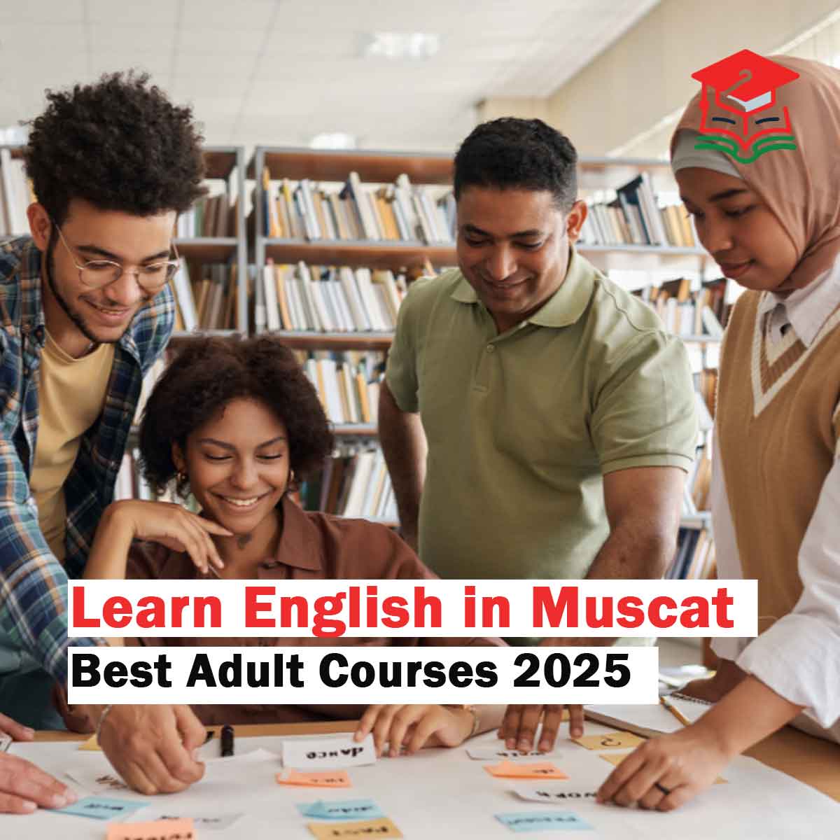 Learn English in Muscat – Best Adult Courses 2025
